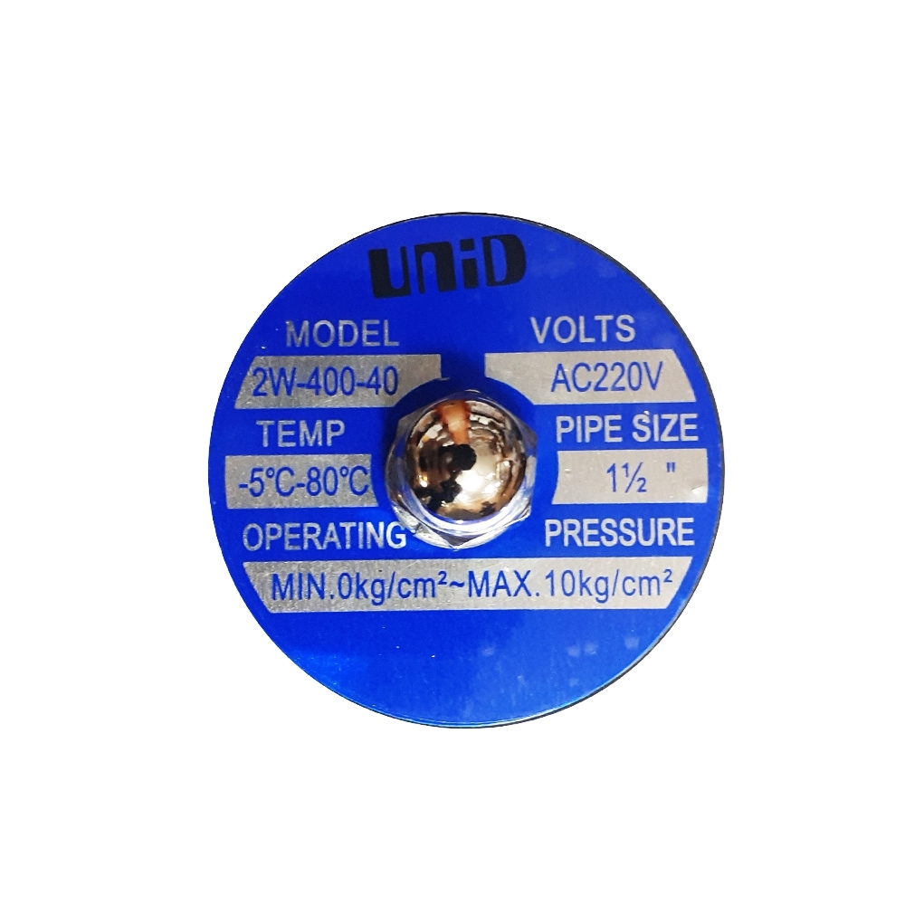 خرید و قیمت شیر برقی 2 راهه یونیدی(مدل 2W-400-40) | ابزارفایندر